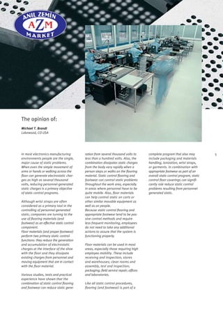 Colorex SD - EC Kondaktif PVC Zemin Kaplama - Anıl Zemin Market | PDF