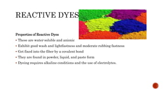 Color Fastness.pptx | Chemistry | Science