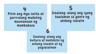 Ang Pagsasaling wika | PPTX