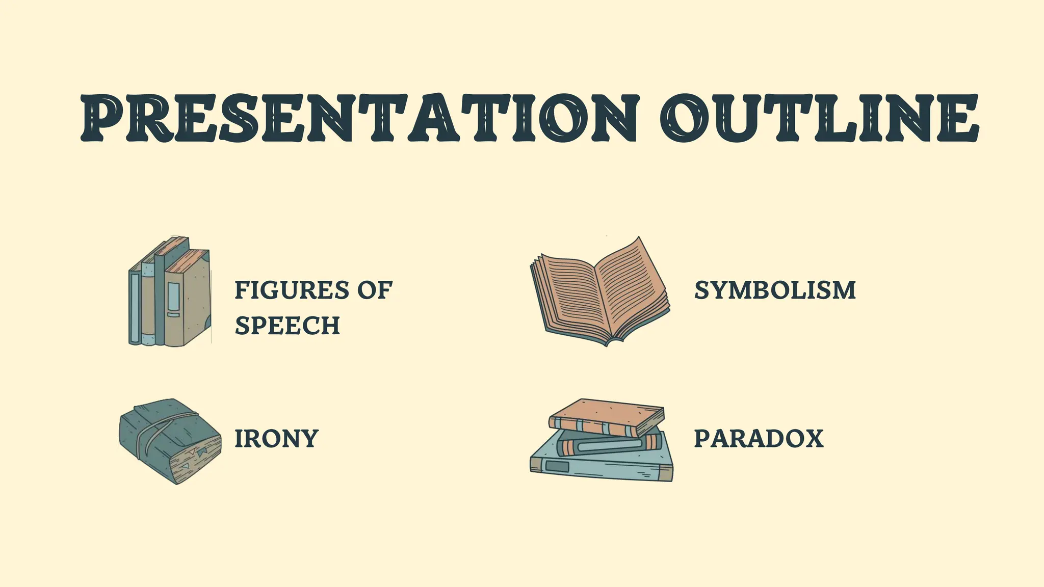 Literary Devices PowerPoint slide showss | PPTX