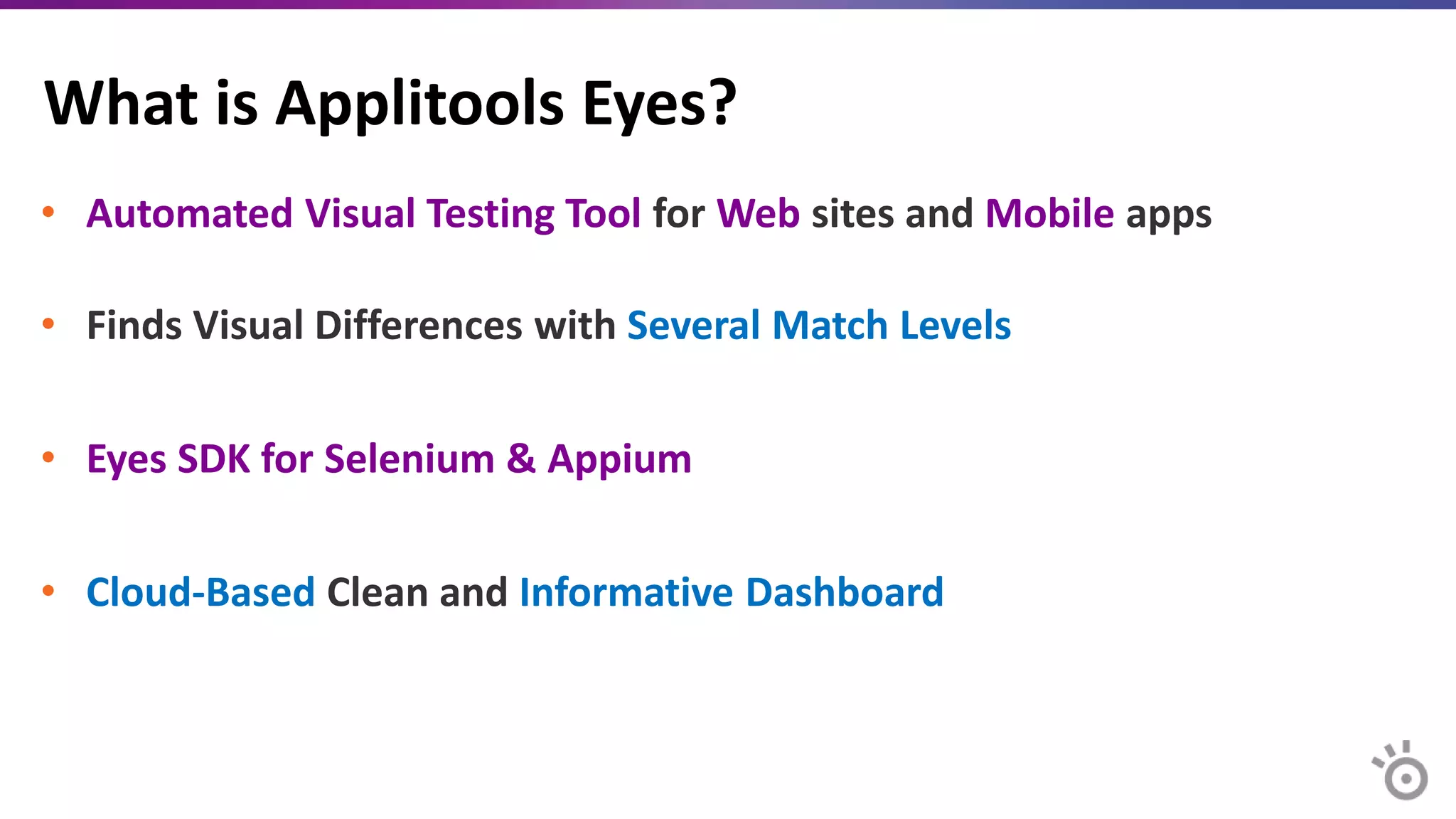 Colorful world-of-visual-automation-testing-latest | PPTX