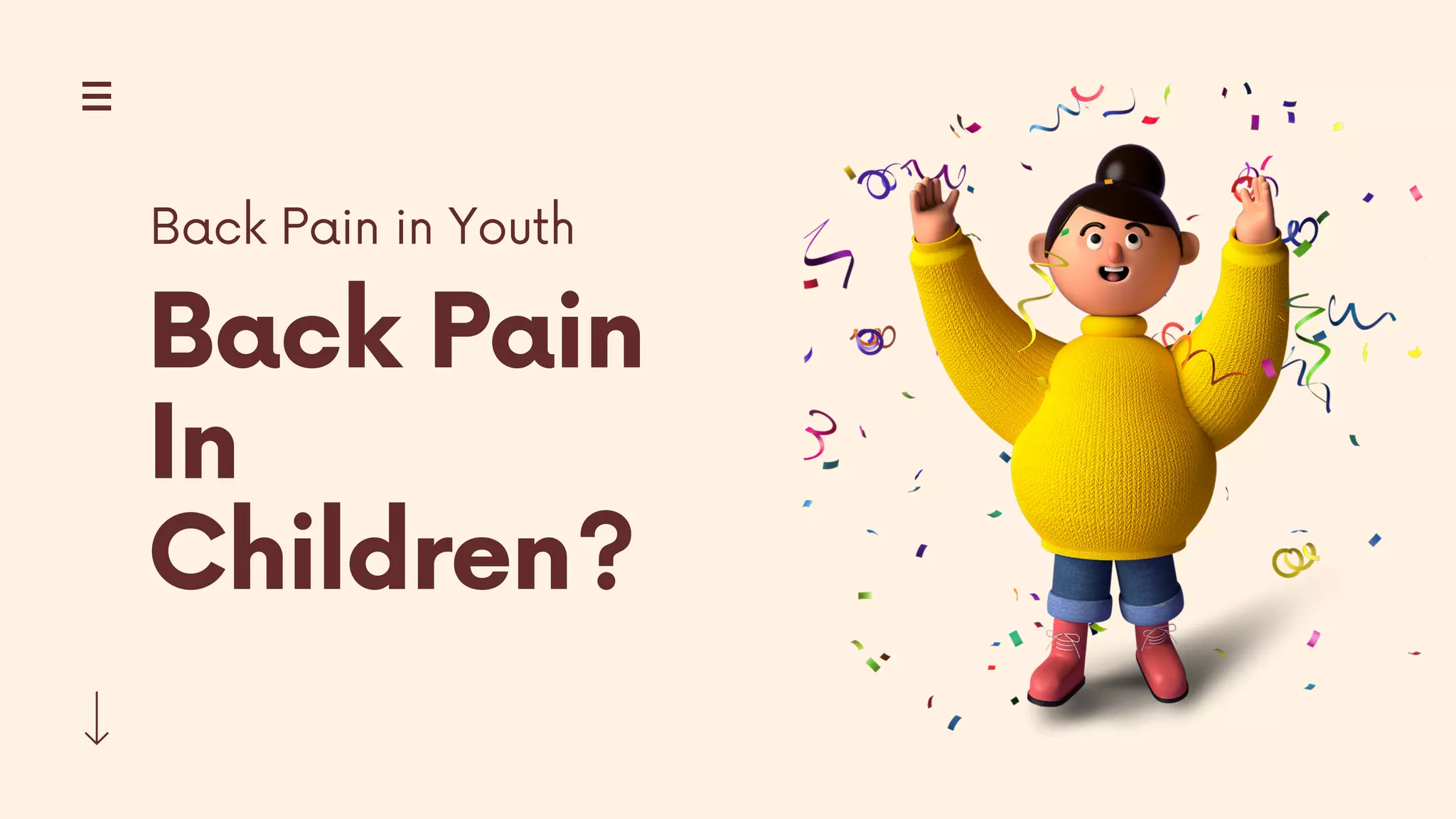 Back pain in Children | PPT