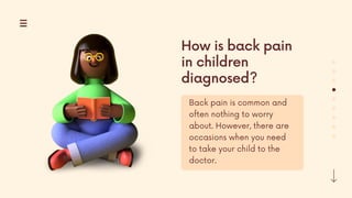 Back pain in Children | PDF