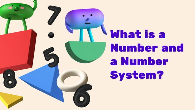 Numbers and the Different Types of Numbers | PPT