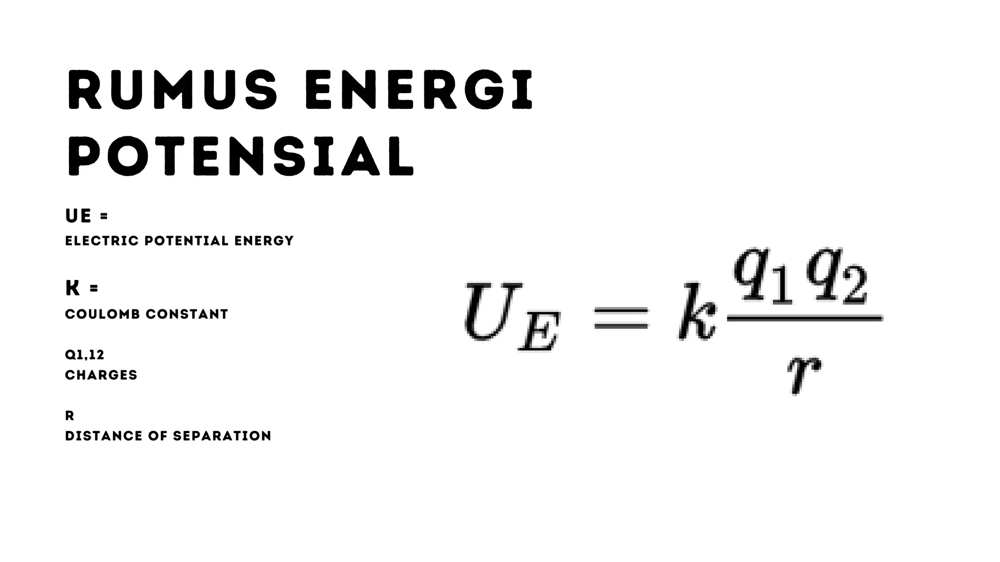 PPT FISIKA LISTRIK STATIS KELAS 12 | PDF
