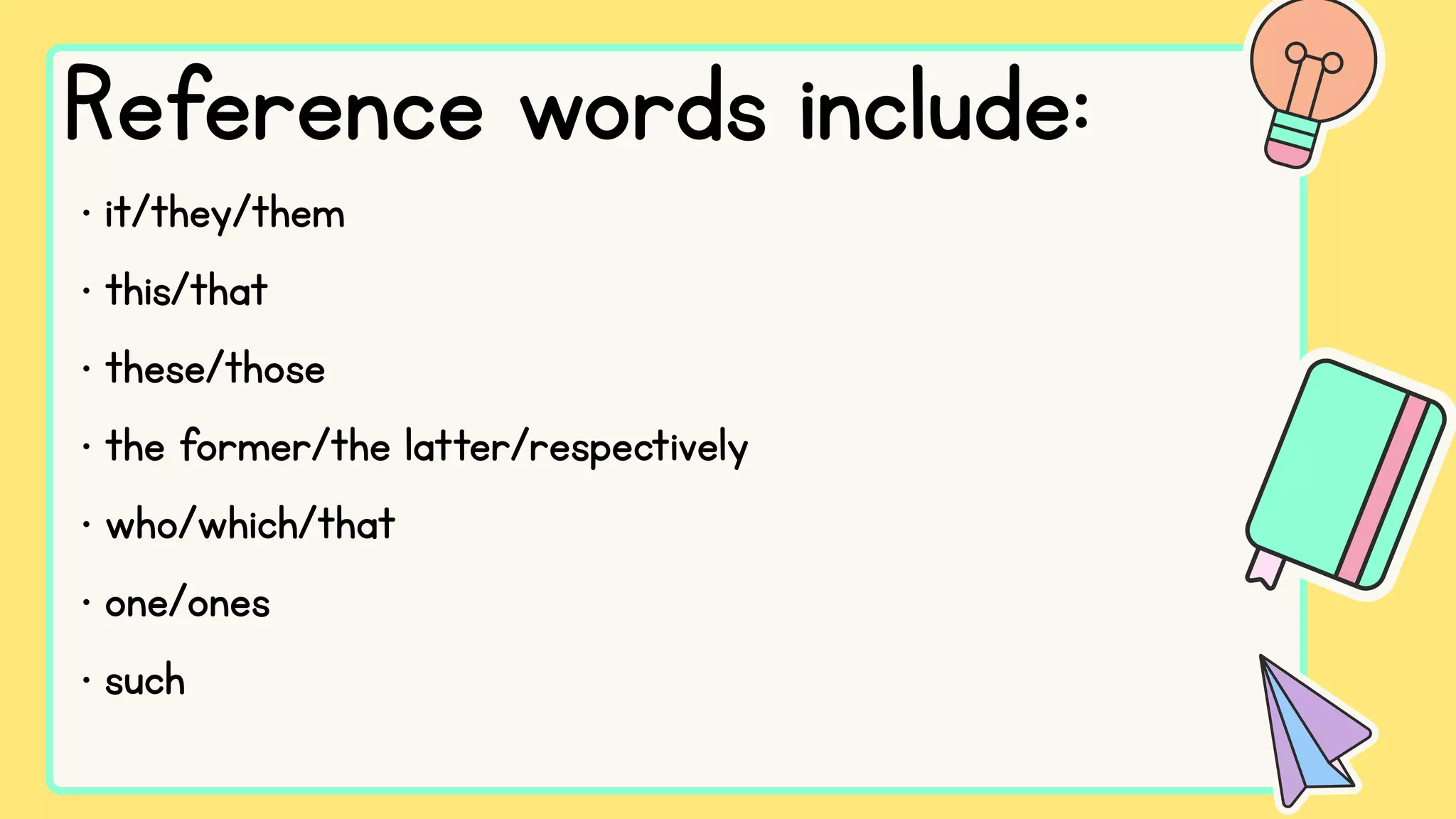 Understanding Referencing and Cohesion | PPT