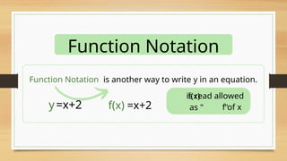 FUNCTION AND THE RELATIONSHIP BETWEEN TWO VARIABLES | PPTX
