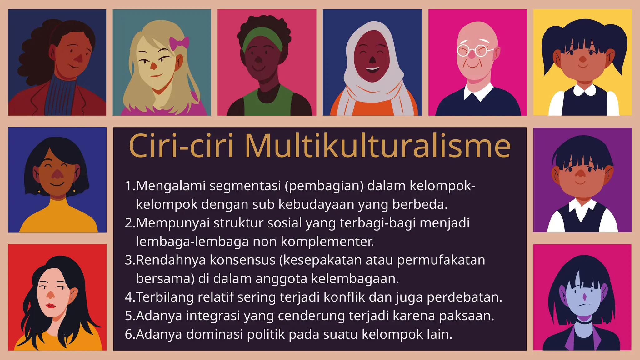 Multikulturalisme dan toleransi dalam ber agama dan berbudaya | PPTX