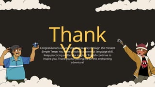 Colorful Dark Fun English Grammar Present Simple Tense Presentation.pptx