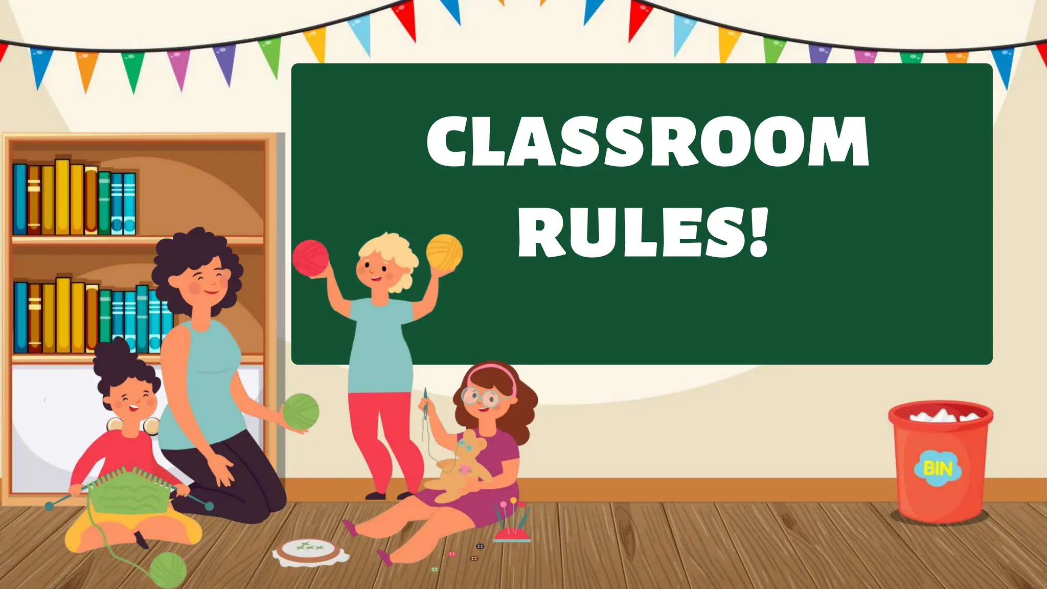 Colorful Fun Classroom Rules presentation .pptx