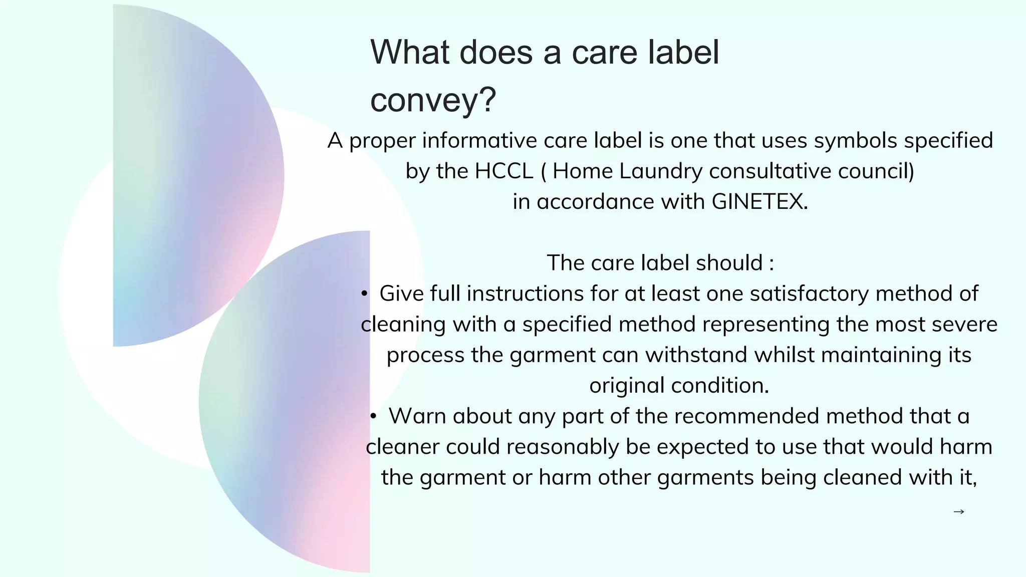 Care labelling- Wash care Label symbols and it’s importance | PPTX