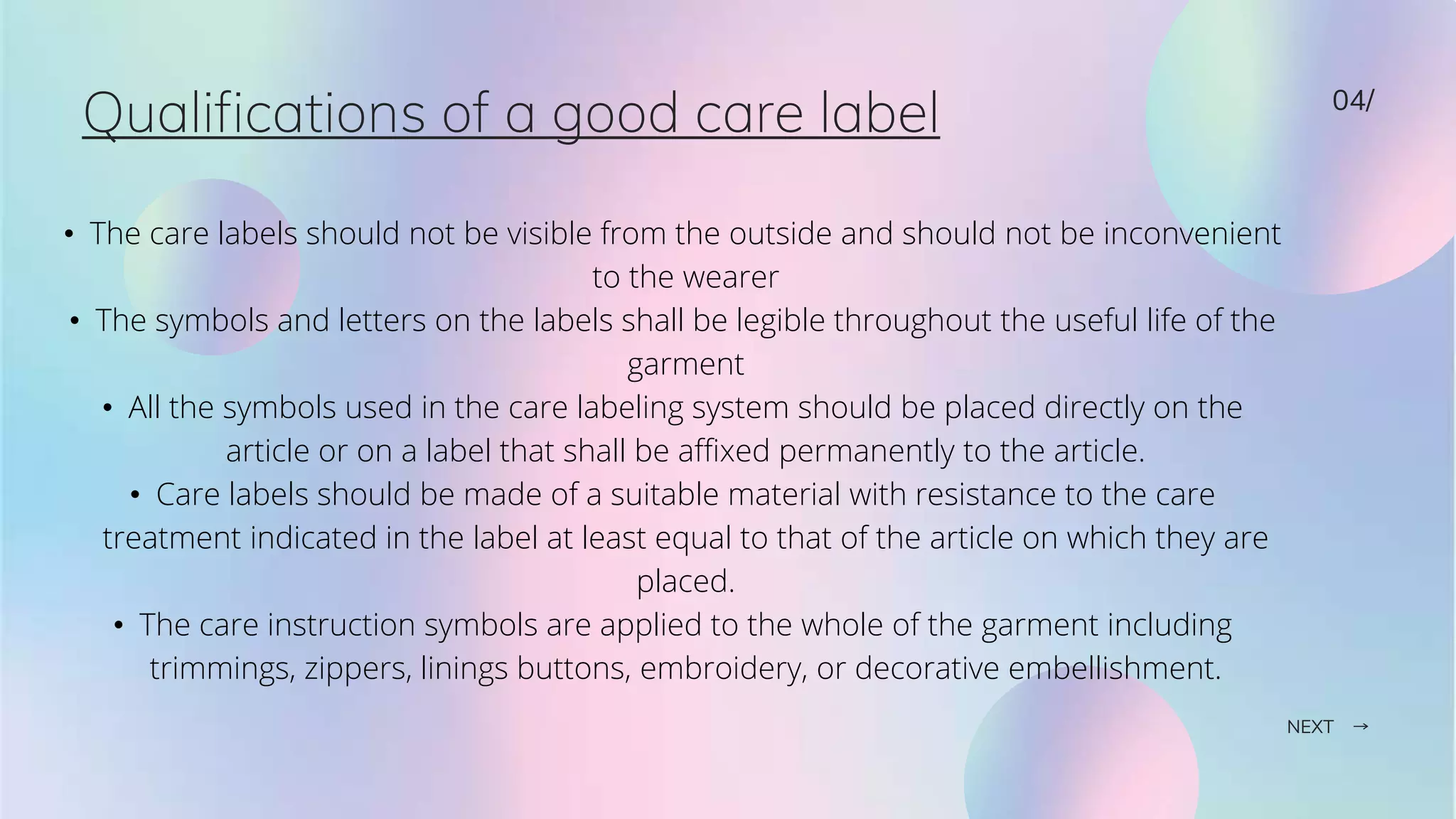 Care labelling- Wash care Label symbols and it’s importance | PPTX