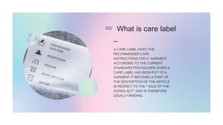 Care labelling- Wash care Label symbols and it’s importance | PPTX