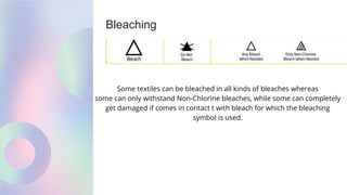 Care labelling- Wash care Label symbols and it’s importance | PPTX