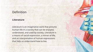 Colorful Handcrafted Literature Creative Education Presentation.pptx
