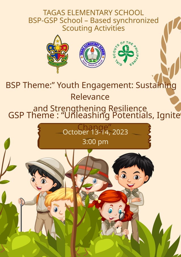 Colorful Illustrated National Boy Scouts Day Poster.pptx