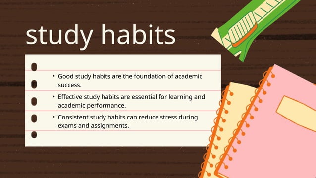 Colorful Illustration Study Habits Presentation.pptx