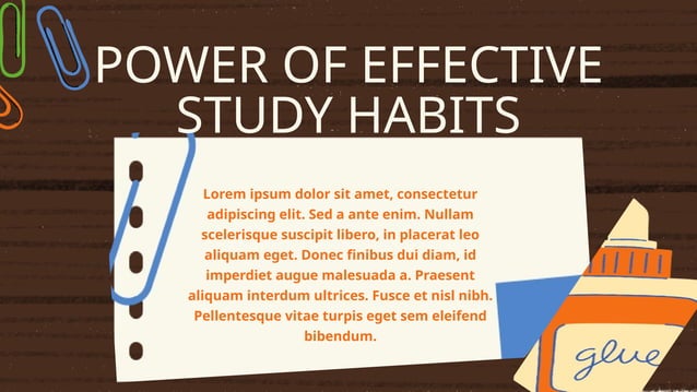Colorful Illustration Study Habits Presentation.pptx