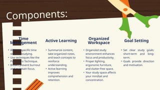 Colorful Illustration Study Habits Presentation.pptx