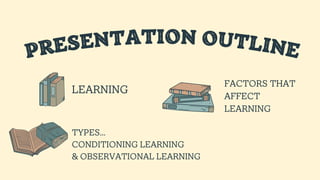 CHAPTER 6 LEARNING(human behavior) | PDF