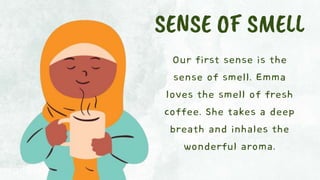 Colorful Illustrative Exploring Our Five Senses English Educational ...
