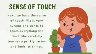 Colorful Illustrative Exploring Our Five Senses English Educational ...