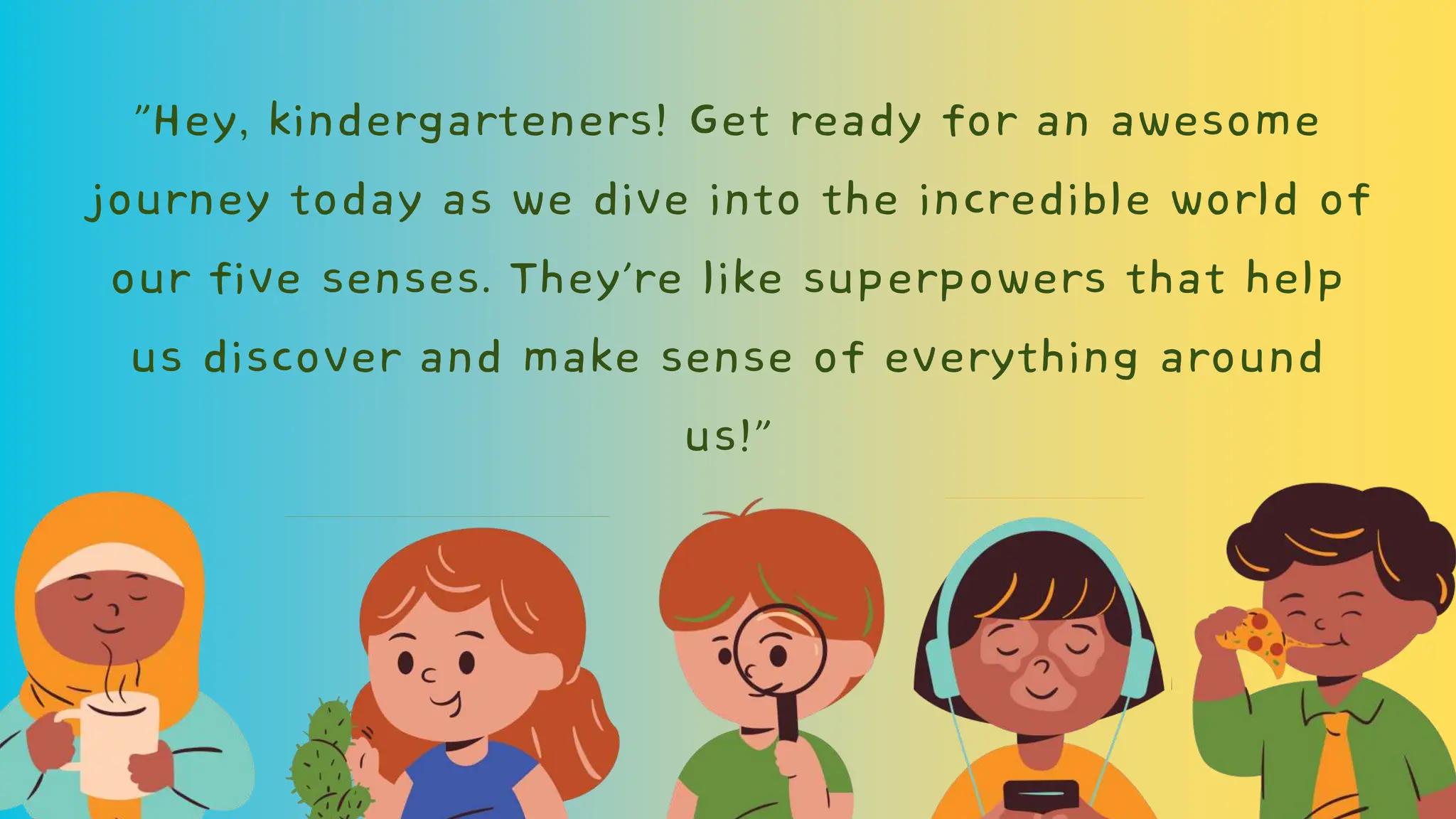 Our Five Senses Educational Presentation.pptx