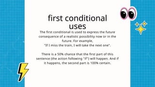 Colorful Illustrative First Conditional Presentation.pptx | Free Download