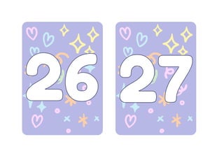 Colorful Illustrative Pastel Colors Numbers Tarjetas Educativas Recurso ...