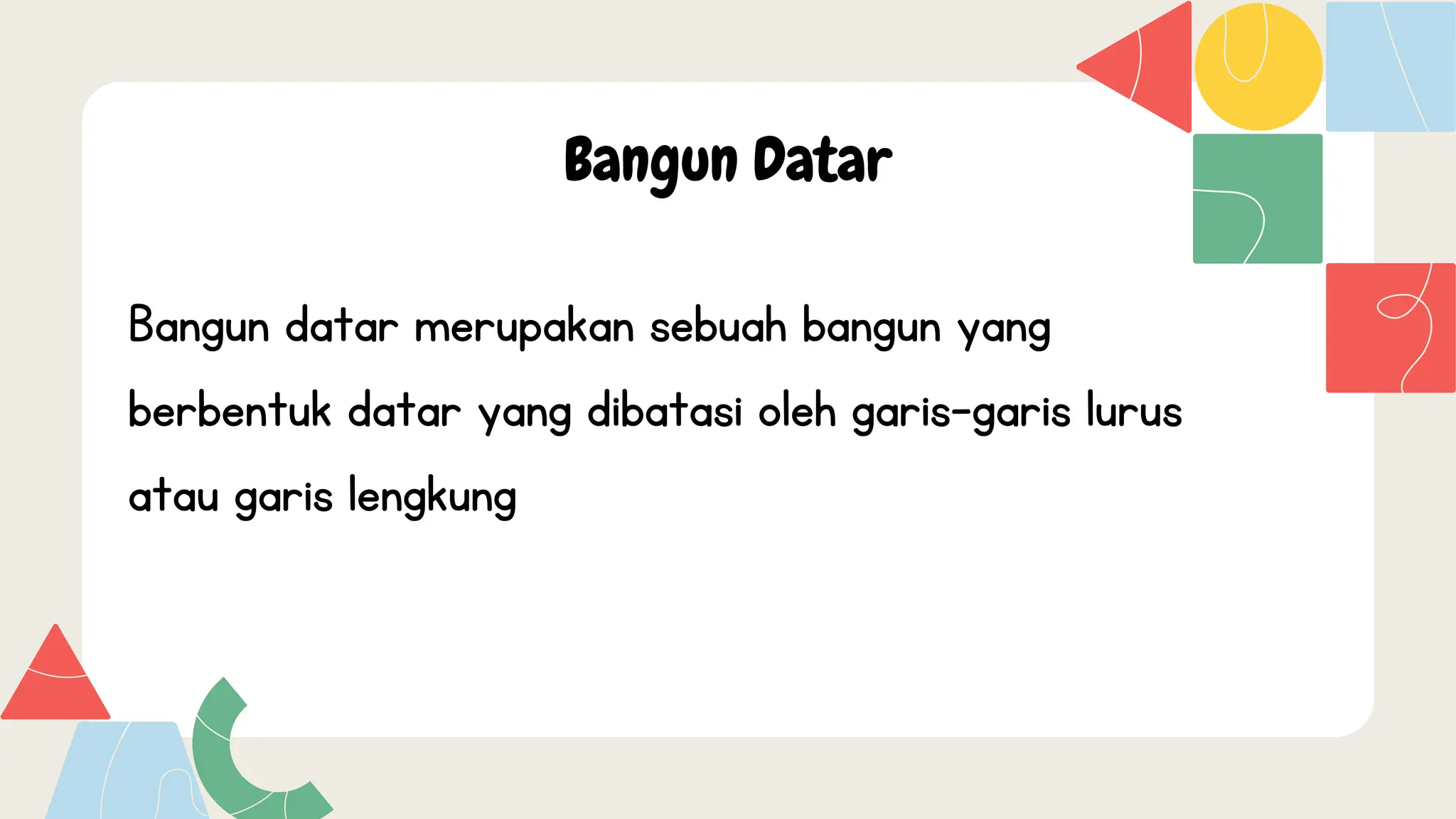 bangun datar matematika dasar kelas 4 sd | PDF