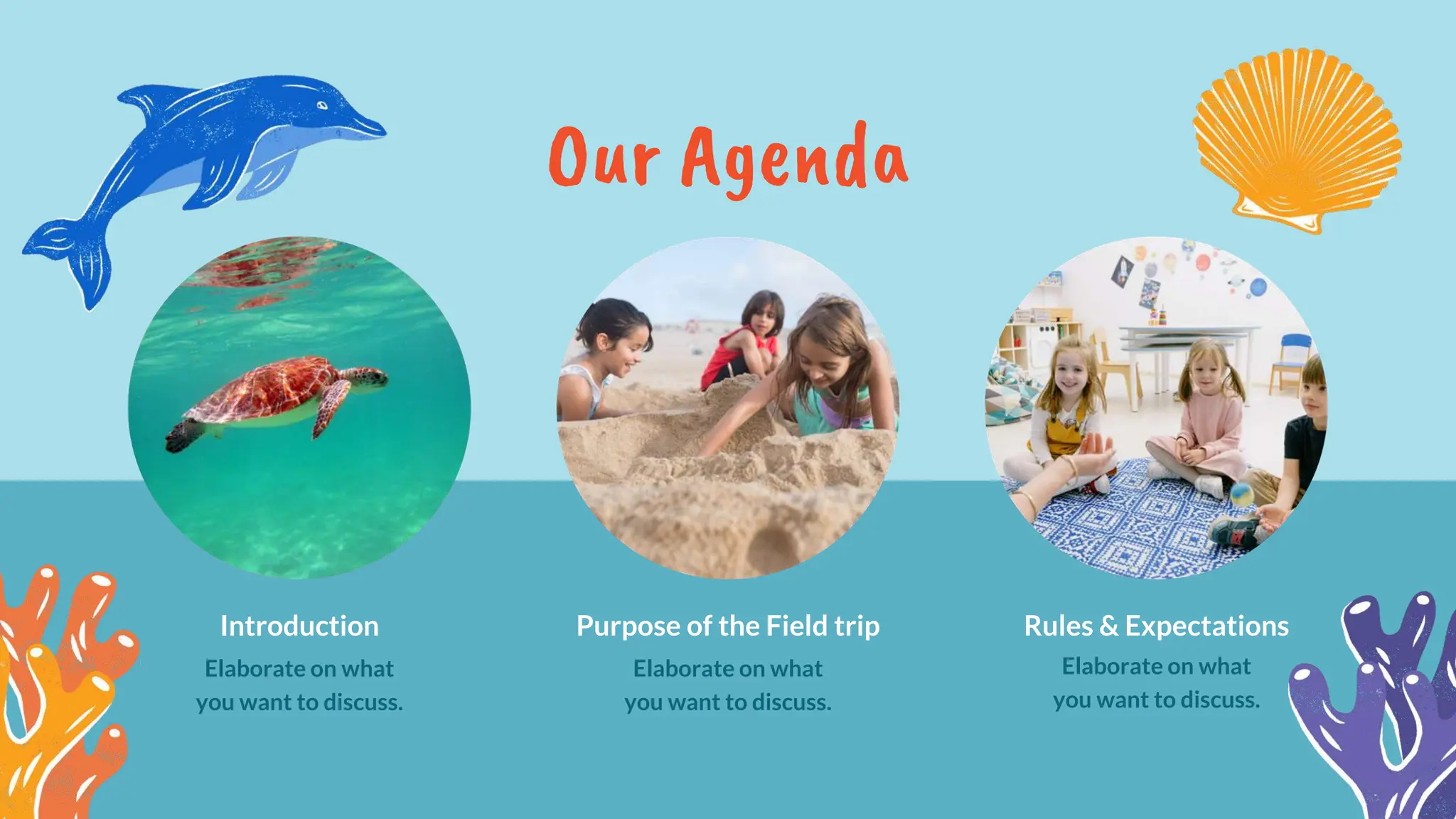 Colorful Marine Illustrative Field Trip to the Sea.pptx