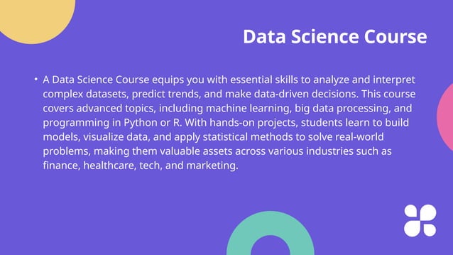 Future Top Data Science Courses in Nashik | PPT