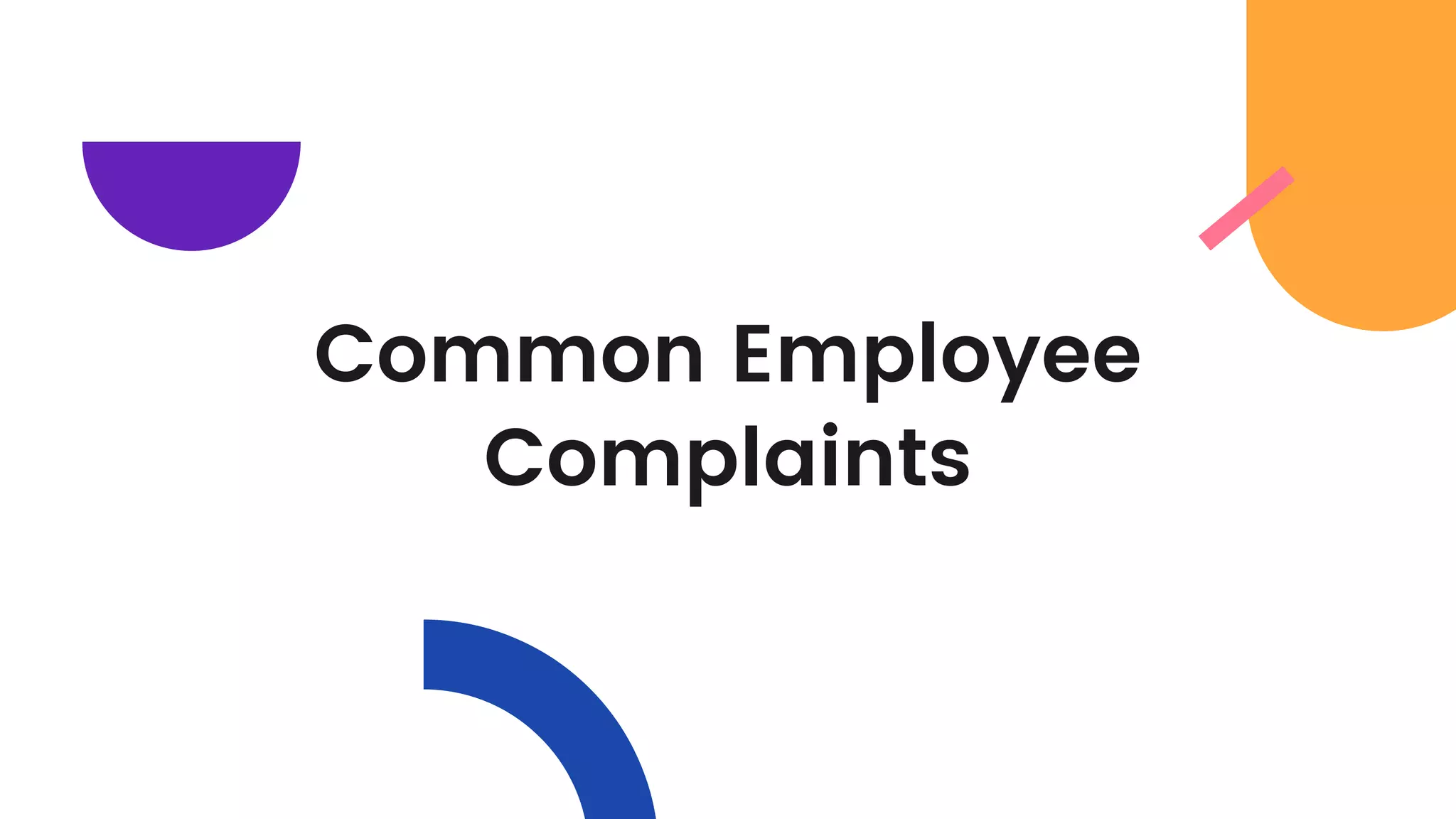 Colorful Minimalist Internal Pitch Deck Talking Presentation | PPT