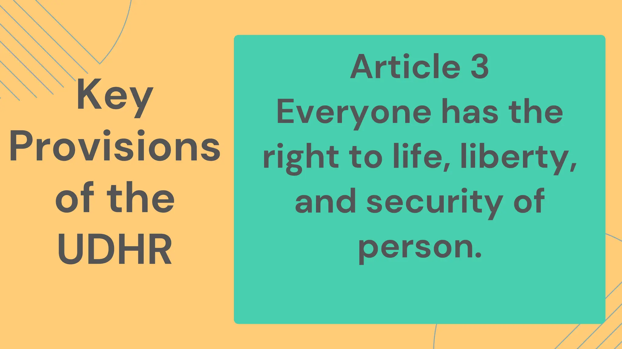 UDHR - United Declaration of Human Rights n.pptx | Politics