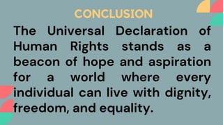 UDHR - United Declaration of Human Rights n.pptx | Politics