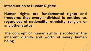 UDHR - United Declaration of Human Rights n.pptx | Politics