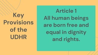 UDHR - United Declaration of Human Rights n.pptx | Politics