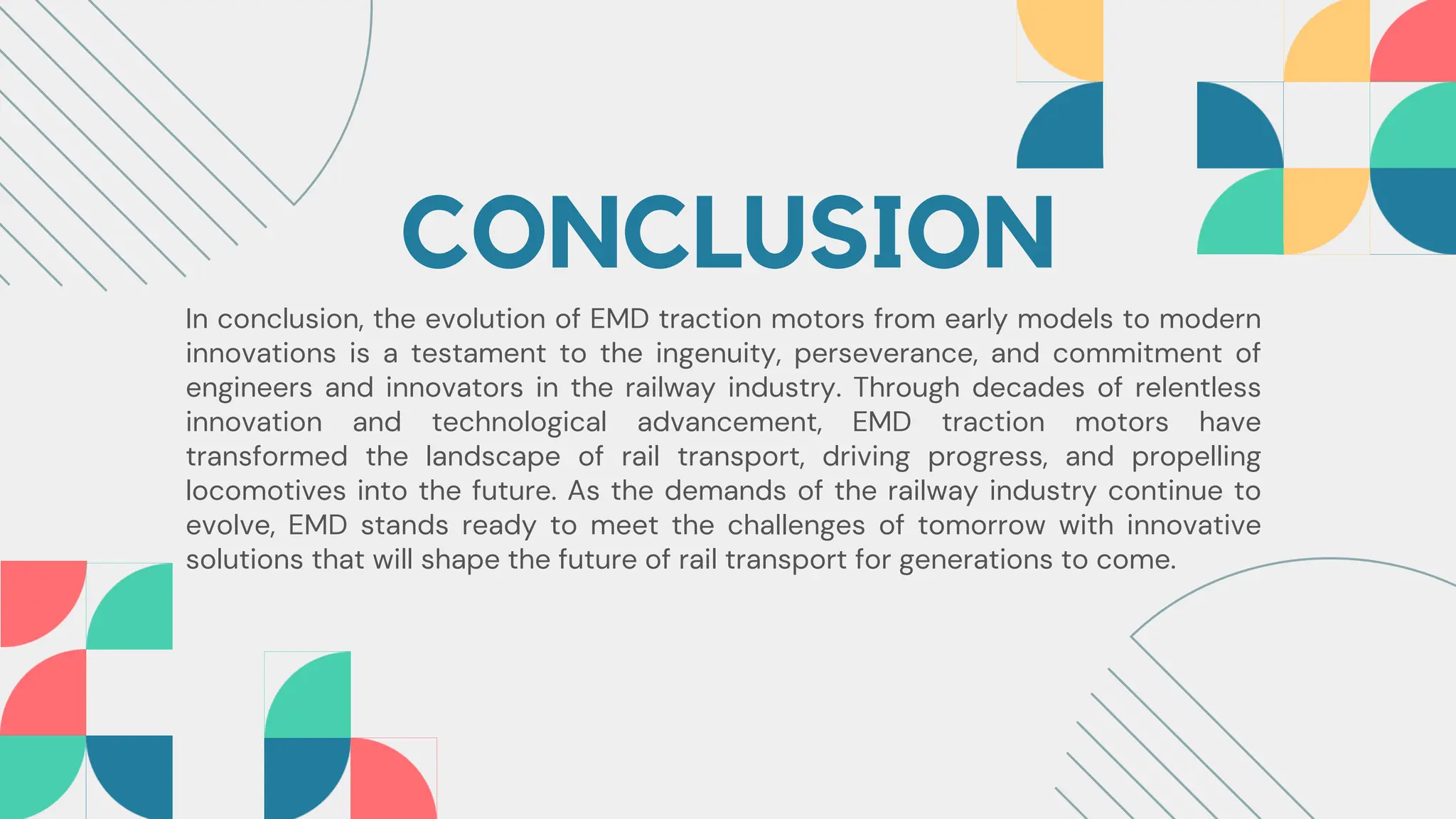 The evolution of EMD traction motors from early models to modern ...