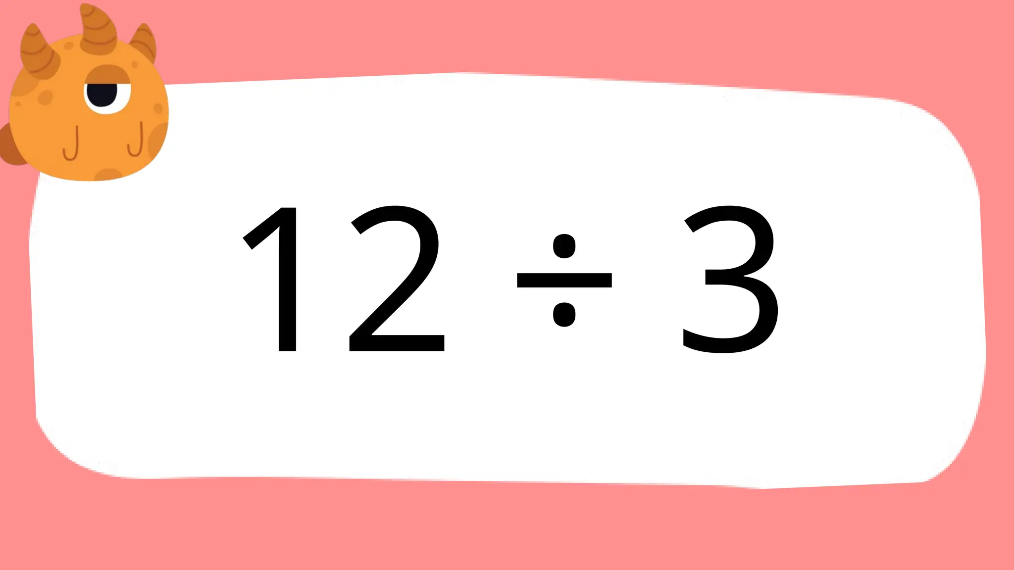 Colorful Monster themed Math Division Quiz.pptx