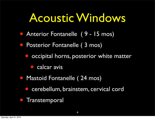 Neonatal Cranial Spinal Sonography | PDF