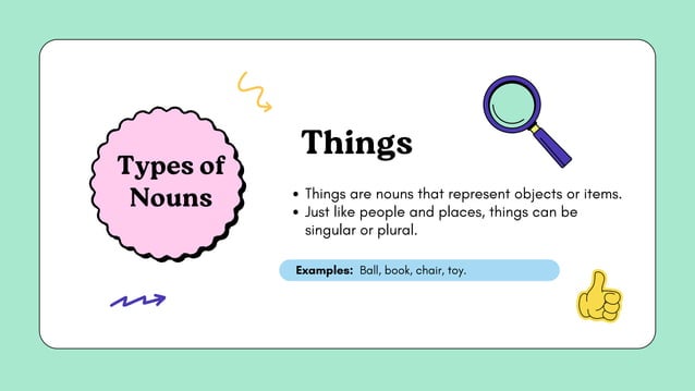 Parts of speech (Noun presentation)pdf.. | PDF