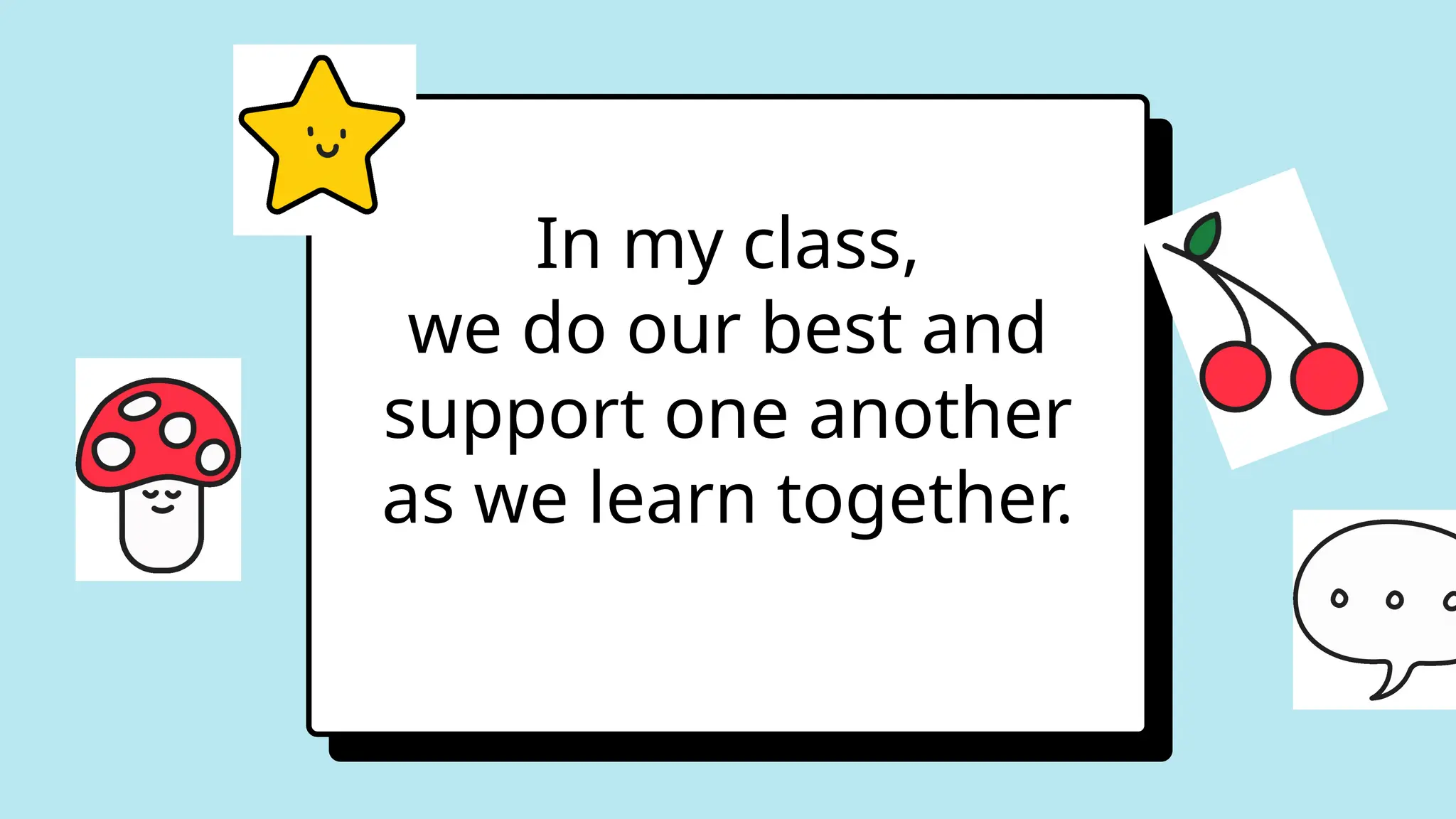 Colorful Pastel Animated Handwritten and Illustrated Classroom Rules ...