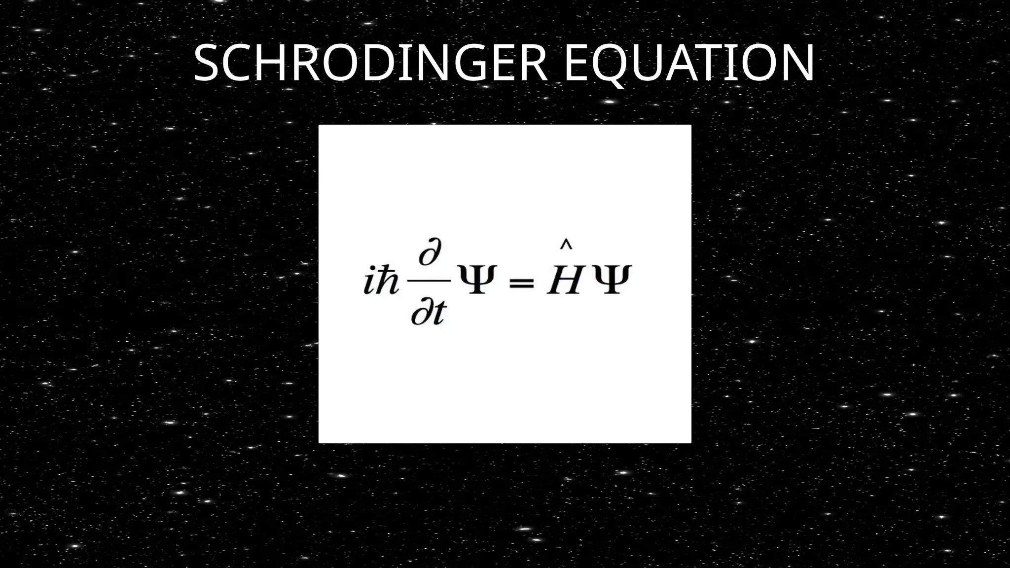 QUANTUM PHYSICS: SCHRODINGER EQUATION, POTENTIAL WELLS AND BARRIERS | PPTX