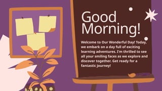 Colorful Playful Class Agenda Education Presentation | PPT