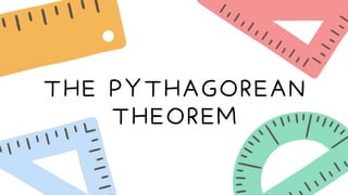 Colorful Playful Illustrative Pythagorean Theorem Education ...