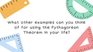Colorful Playful Illustrative Pythagorean Theorem Education ...