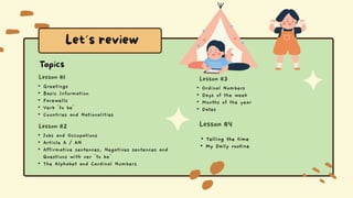 English Lesson Beginners for your new teachers | PPT