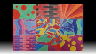 Colorful shoe drawing project | PPTX