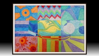 Colorful shoe drawing project | PPTX