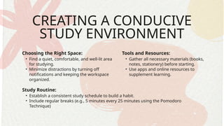 Colorful Simple Ilustrative How to Study Presentation.pptx